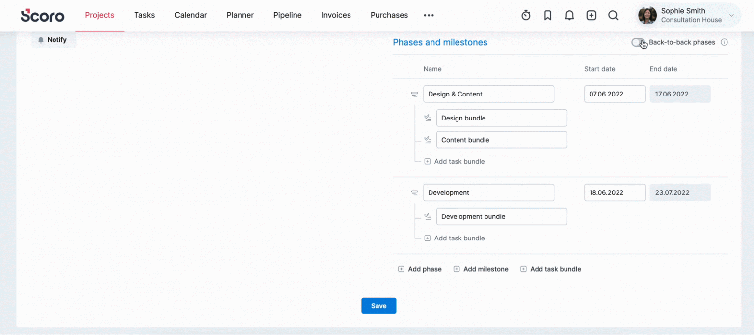 June Update: Smoother Project Management Scoro