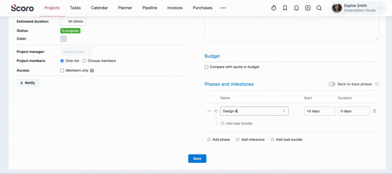 June Update: Smoother Project Management Scoro