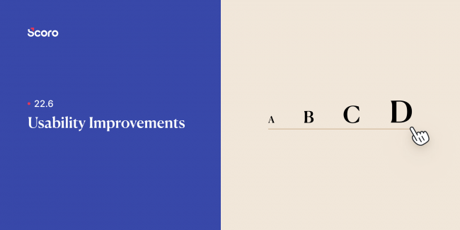 July Update: Usability Improvements Scoro