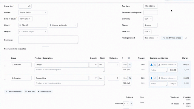 May Update: Roles on Quotes, Advanced Triggers and Actions