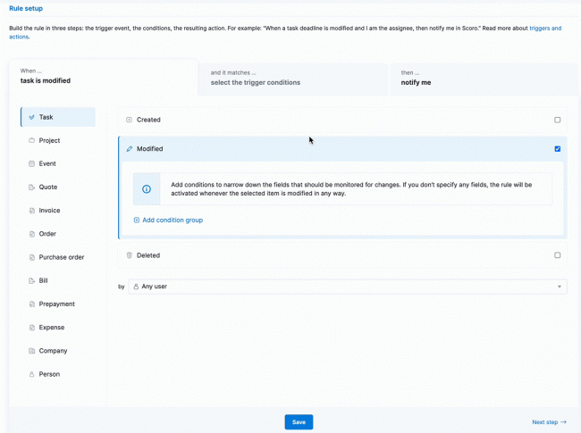 June Update: Reports Library and Shareable Gantt Chart | Scoro