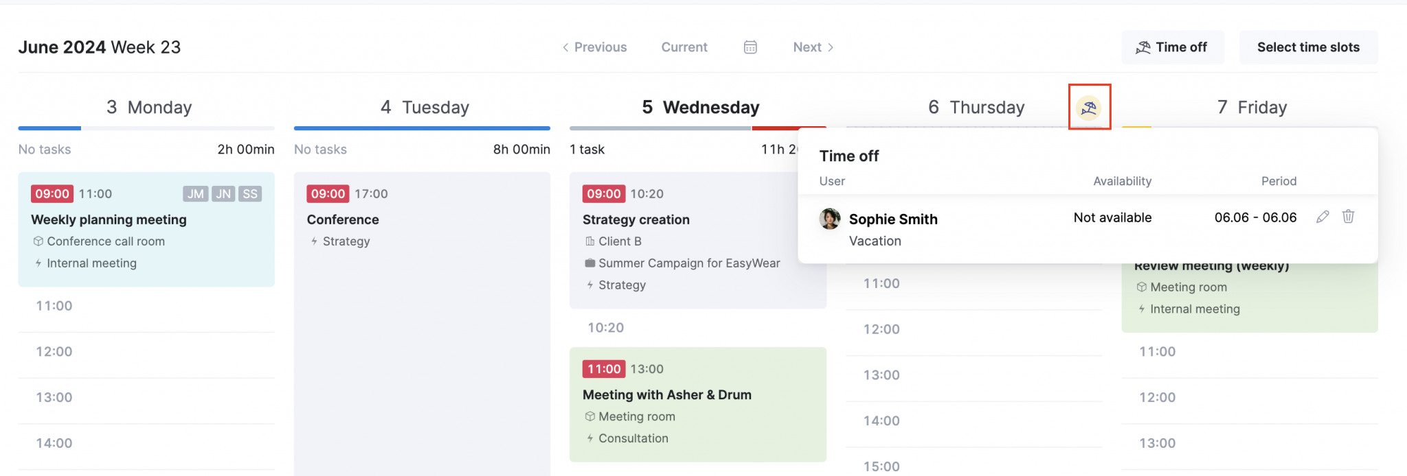 June Update: Time Off, BambooHR, Salesforce | Scoro | Scoro