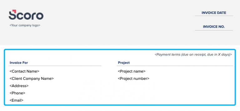 Architecture Invoice Template (Free Download + Guide) | Scoro | Scoro
